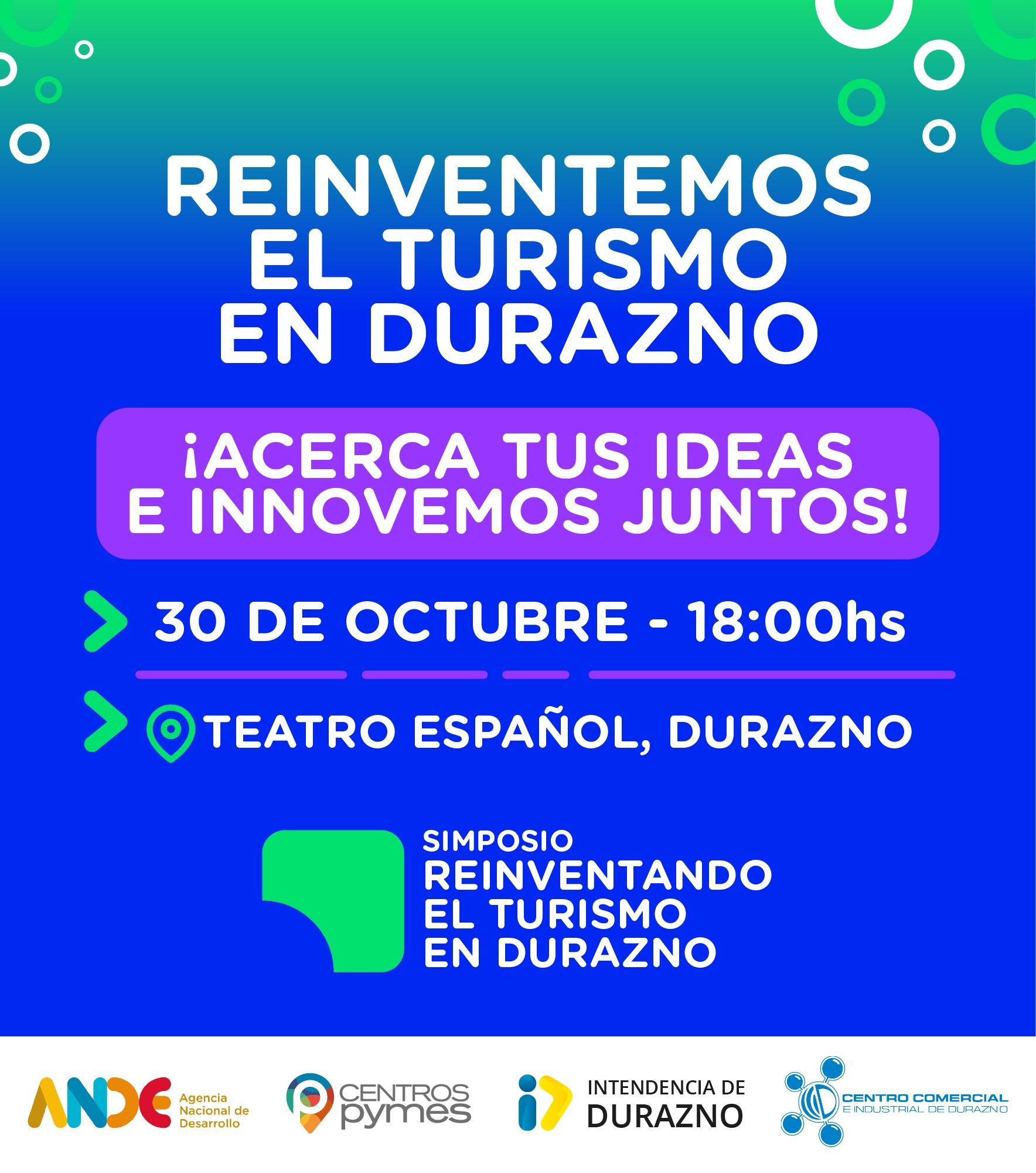 Gobierno de Durazno - Primer Simposio sobre Turismo en Durazno